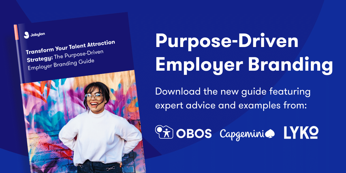 Purpose-driven Employer Branding Guide | Jobylon